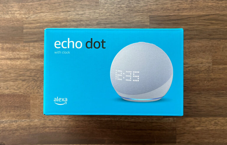 Echo Dot 5 with clockレビュー！デスク上のスマートスピーカーはこれ一択！SwitchBotとの連携は快適そのもの | mitsu-blog